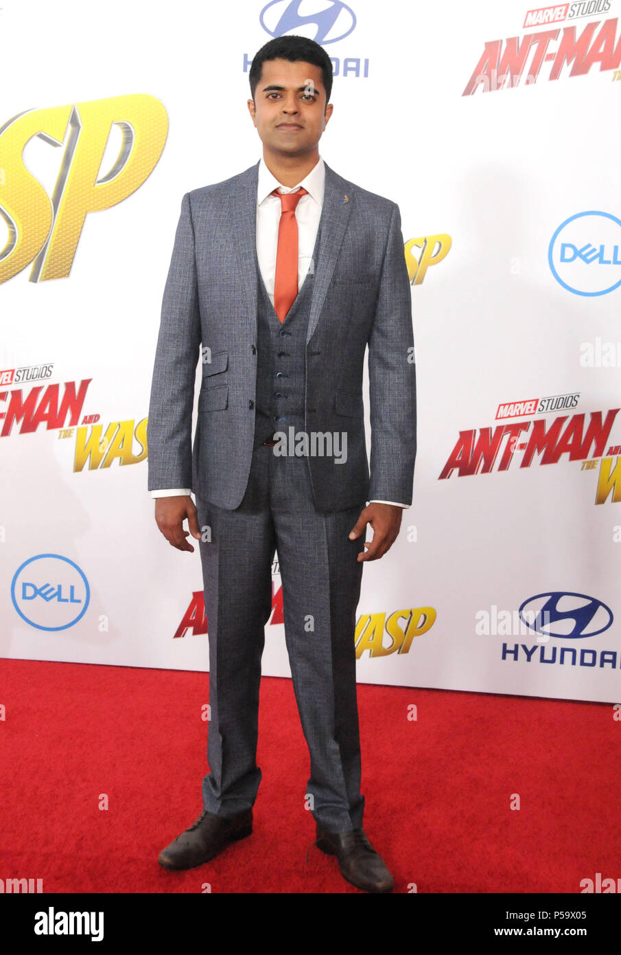 Los Angeles, California, USA . 25th June, 2018. Actor Divian Ladwa ...