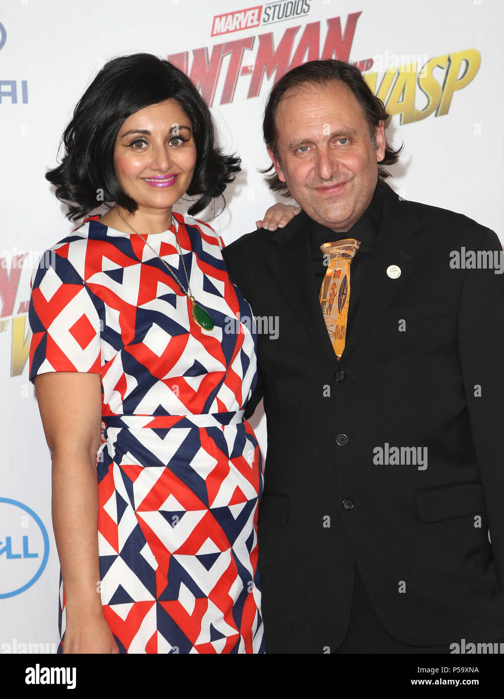 HOLLYWOOD, CA - JUNE 26: Gregg Turkington, Guest, arriving to the ...