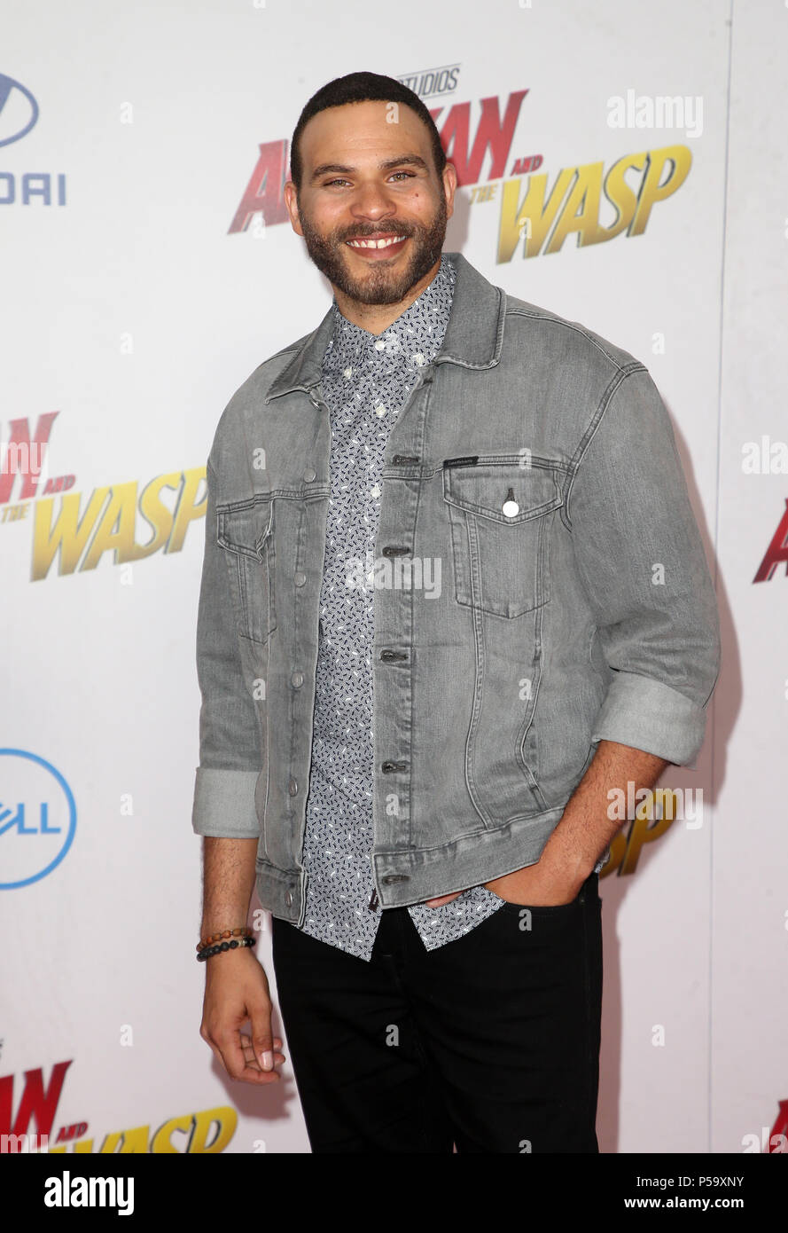 HOLLYWOOD, CA - JUNE 26: Ian Verdun, arriving to the premiere of Ant ...