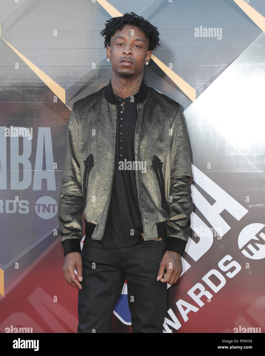 U.S. 25th June, 2018. 25 June 2018 - Santa Monica, California - 21 Savage, Shayaa Bin Abraham ...