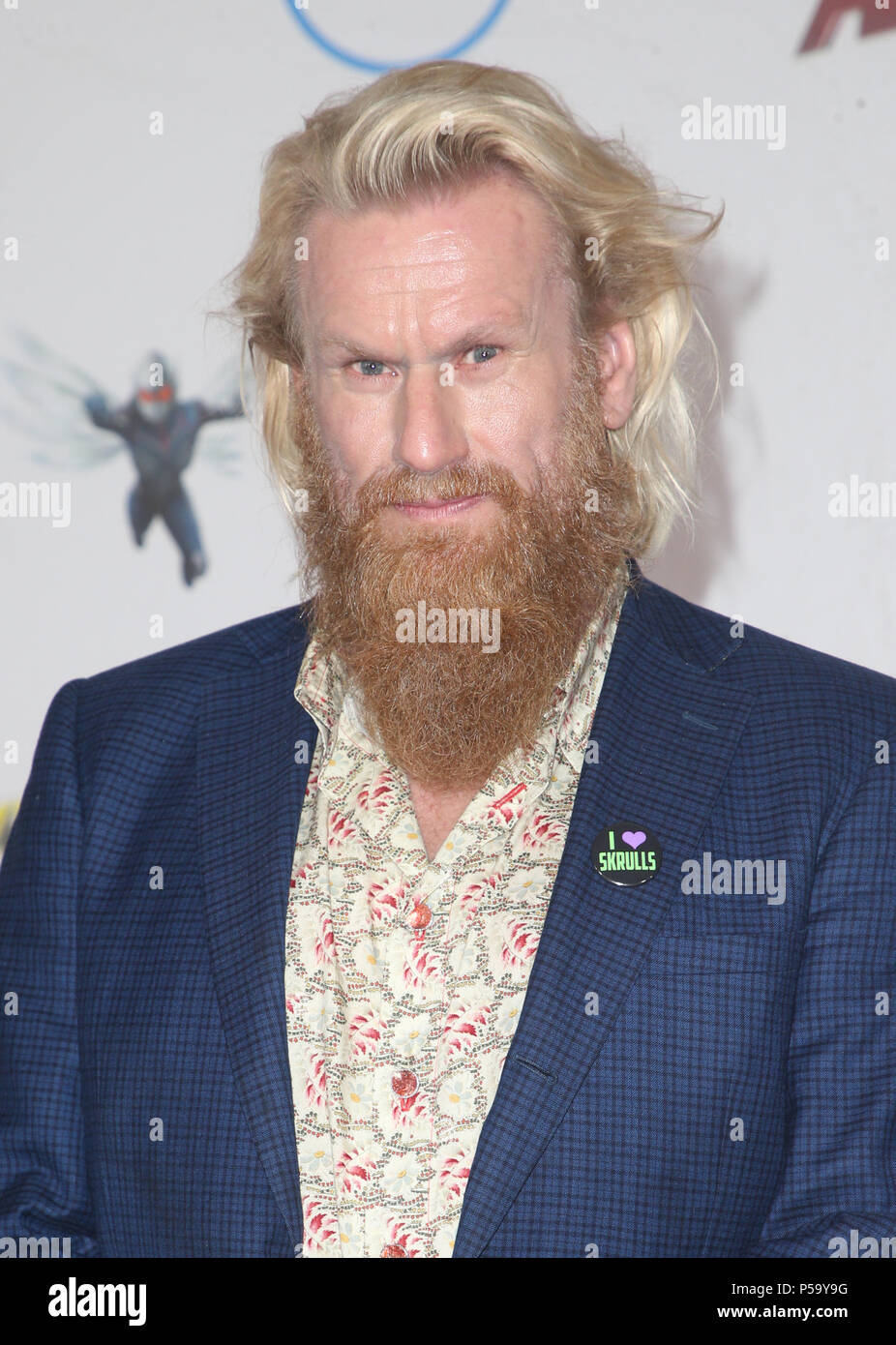 Hollywood, Ca. 26th June, 2018. Rune Temte, arriving to the premiere of ...