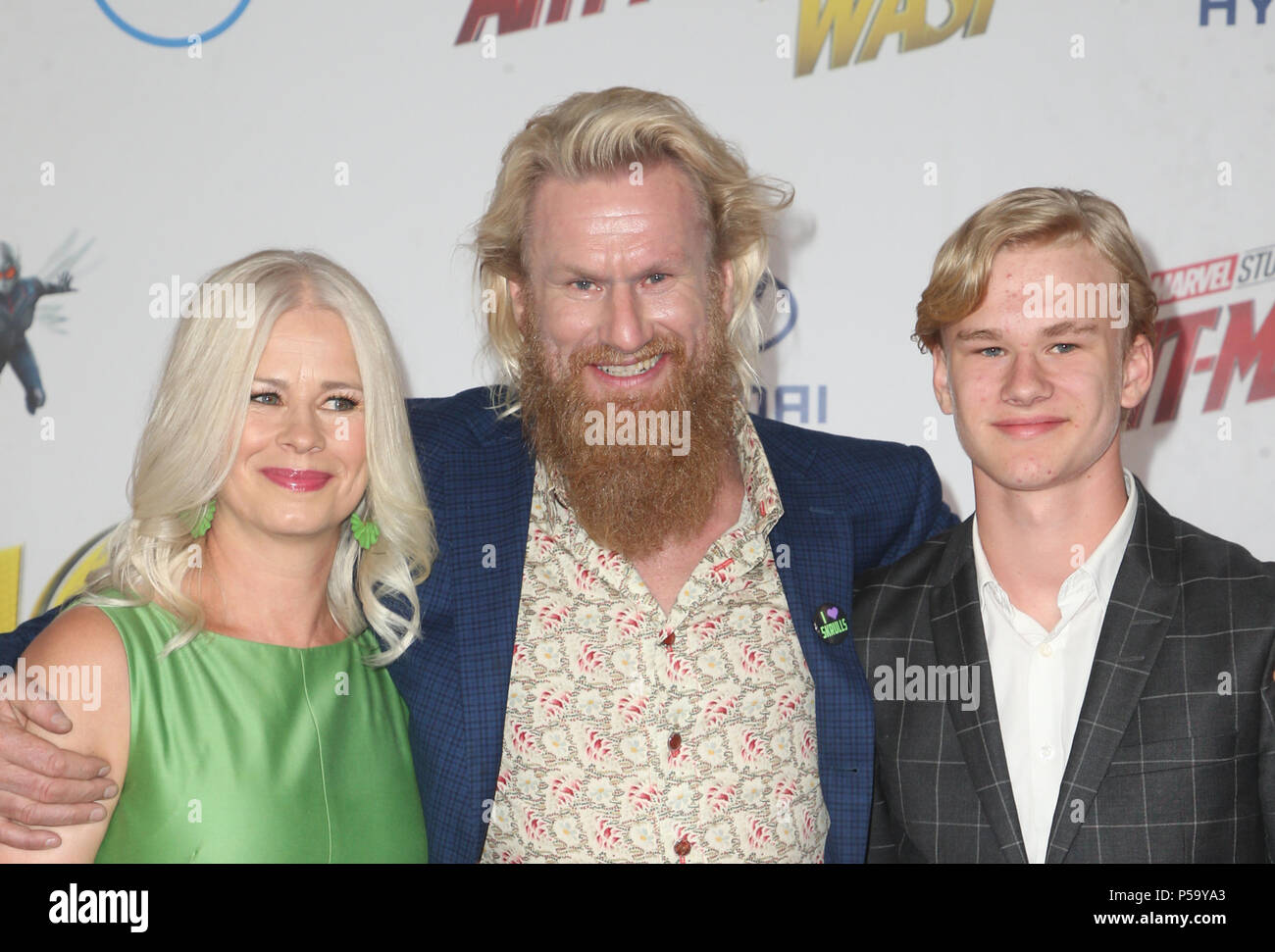 Hollywood, Ca. 26th June, 2018. Rune Temte, Guests, arriving to the ...