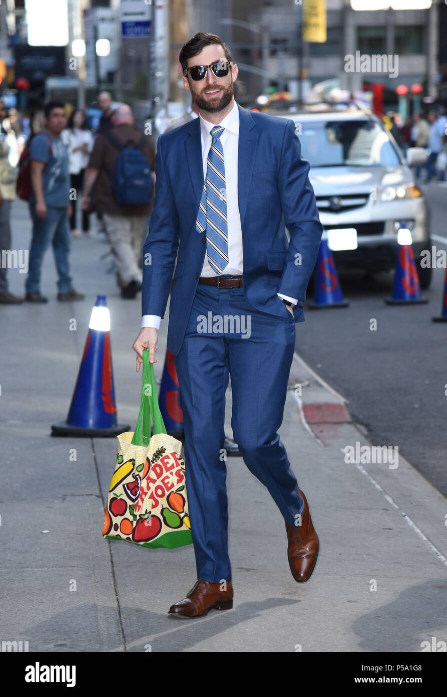 New York, NY, USA. 25th June, 2018. Scott Rogowsky, seen at the Late ...