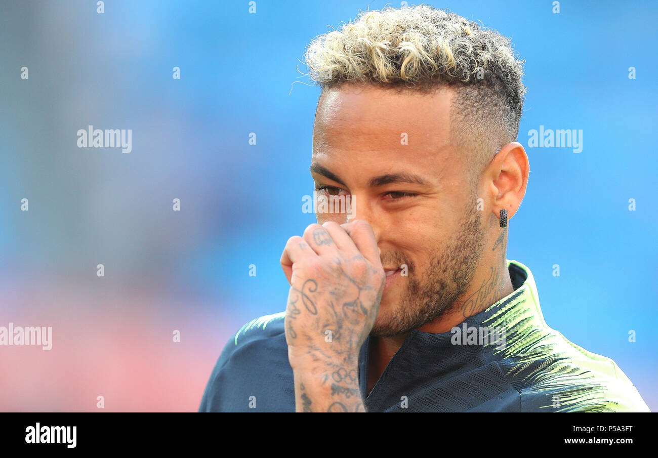 MOSCOU, MO - 26.06.2018: TRAINING OF THE BRAZILIAN TEAM IN MOSCOW ...