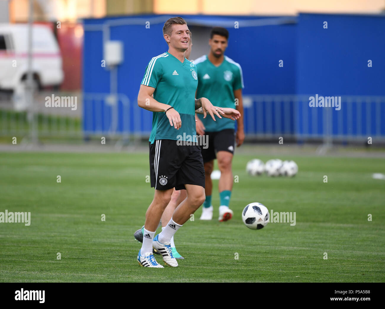 Toni Kroos (Germany) and Marco Reus (Germany). GES/Football/World Cup ...