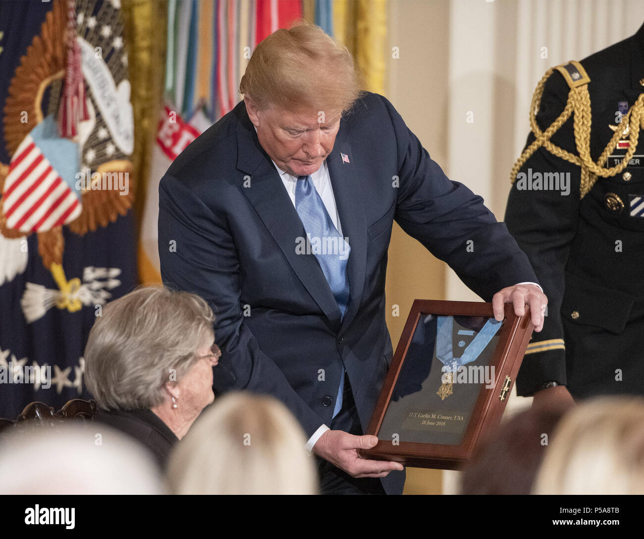 Washington DC, USA. 26th June, 2018. - United States President Donald J ...