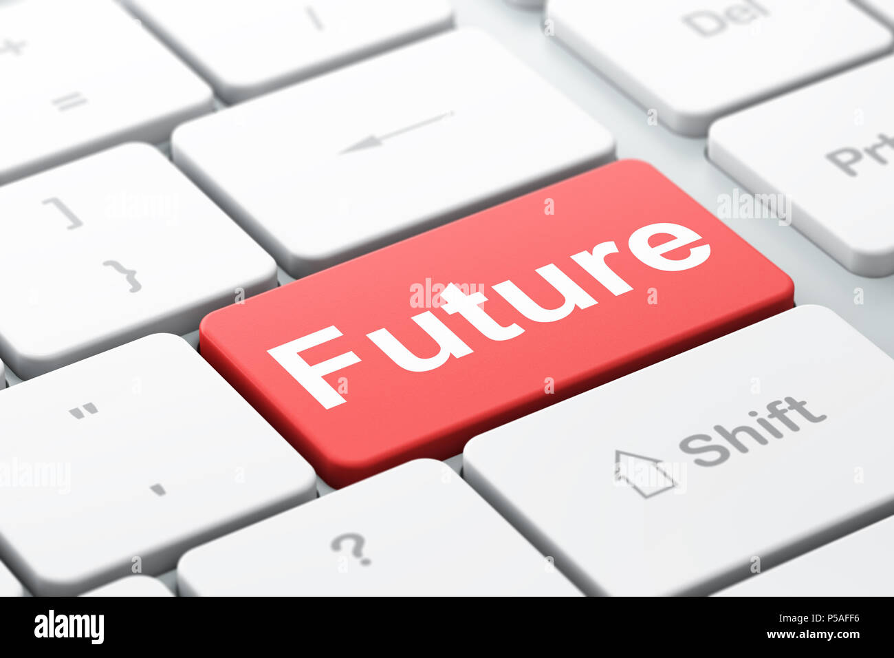 Time concept: Future on computer keyboard background Stock Photo - Alamy