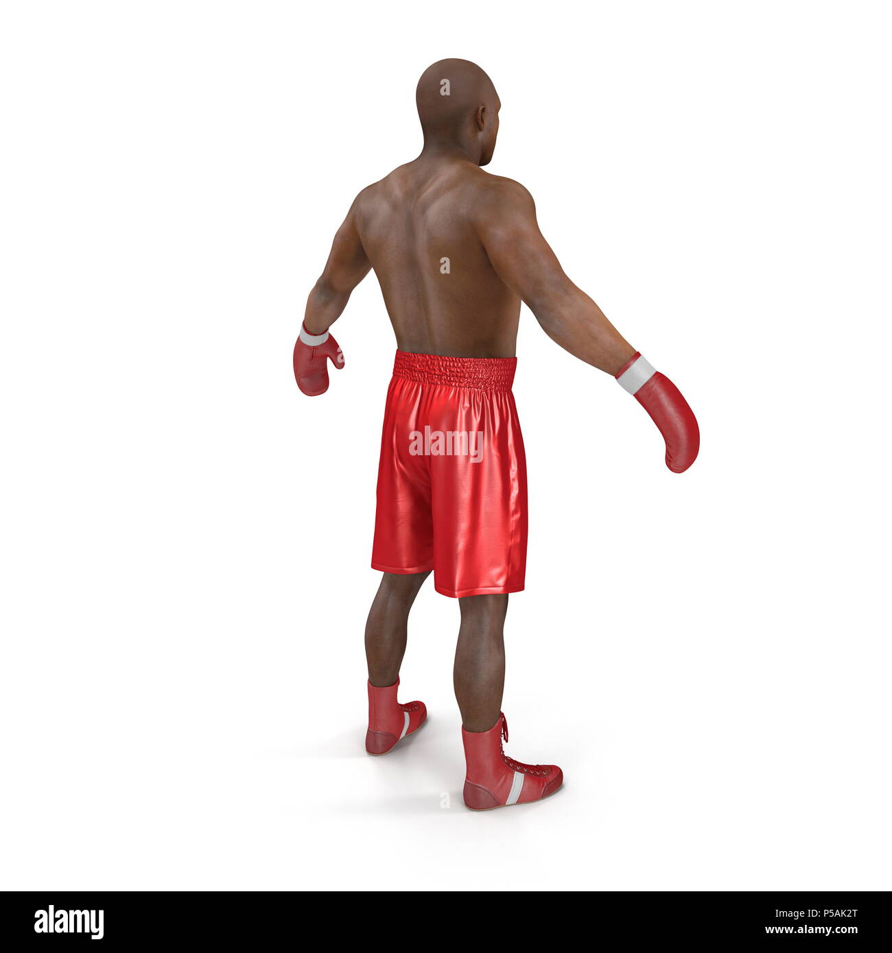 Strong body african male boxer Cut Out Stock Images & Pictures - Alamy