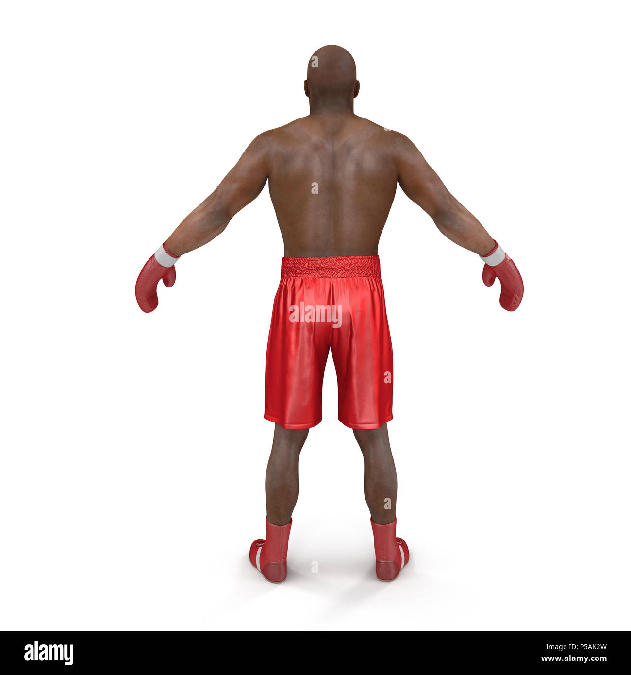 Strong body african male boxer Cut Out Stock Images & Pictures - Alamy