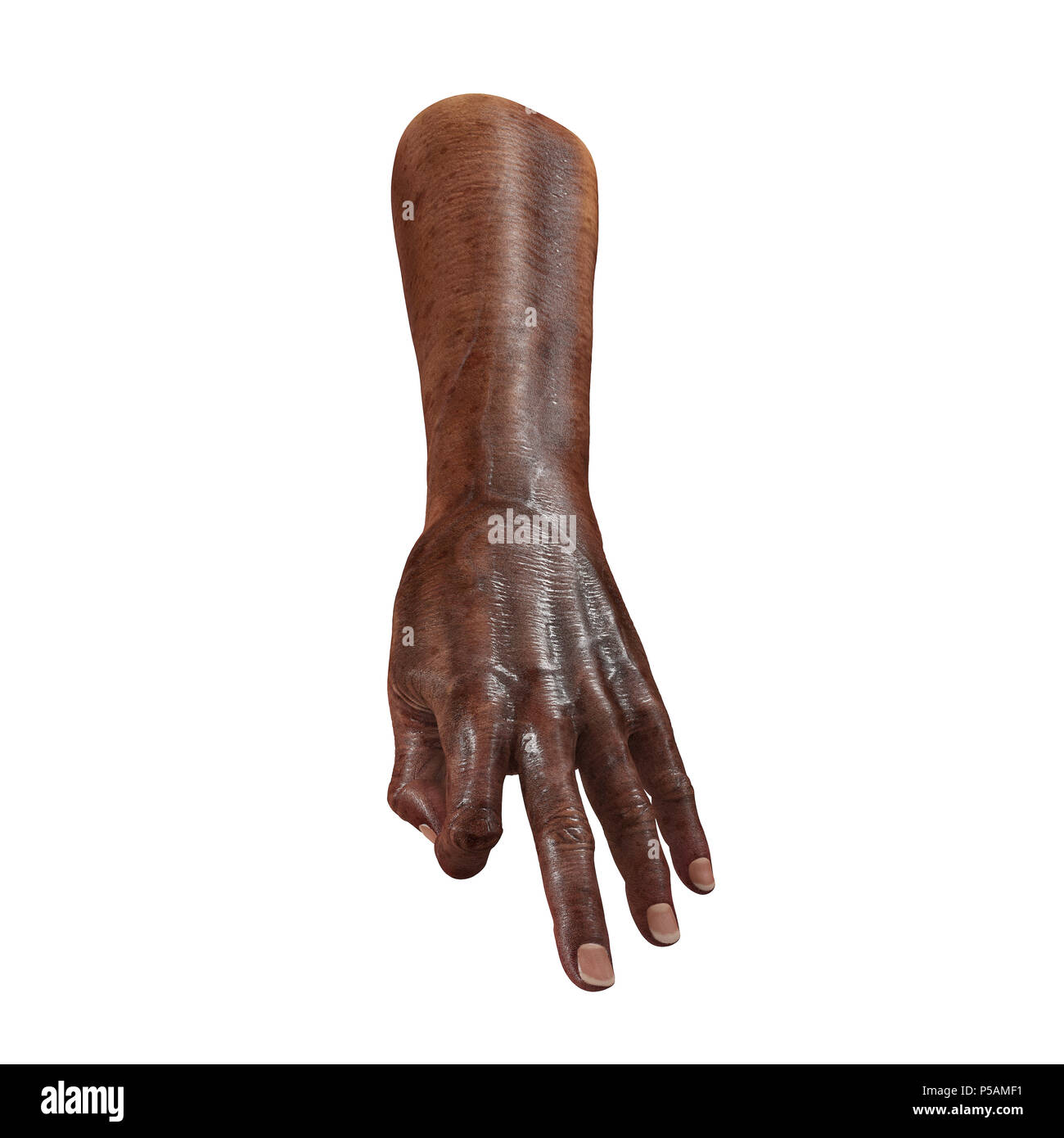 Black mature woman skin Cut Out Stock Images & Pictures - Alamy