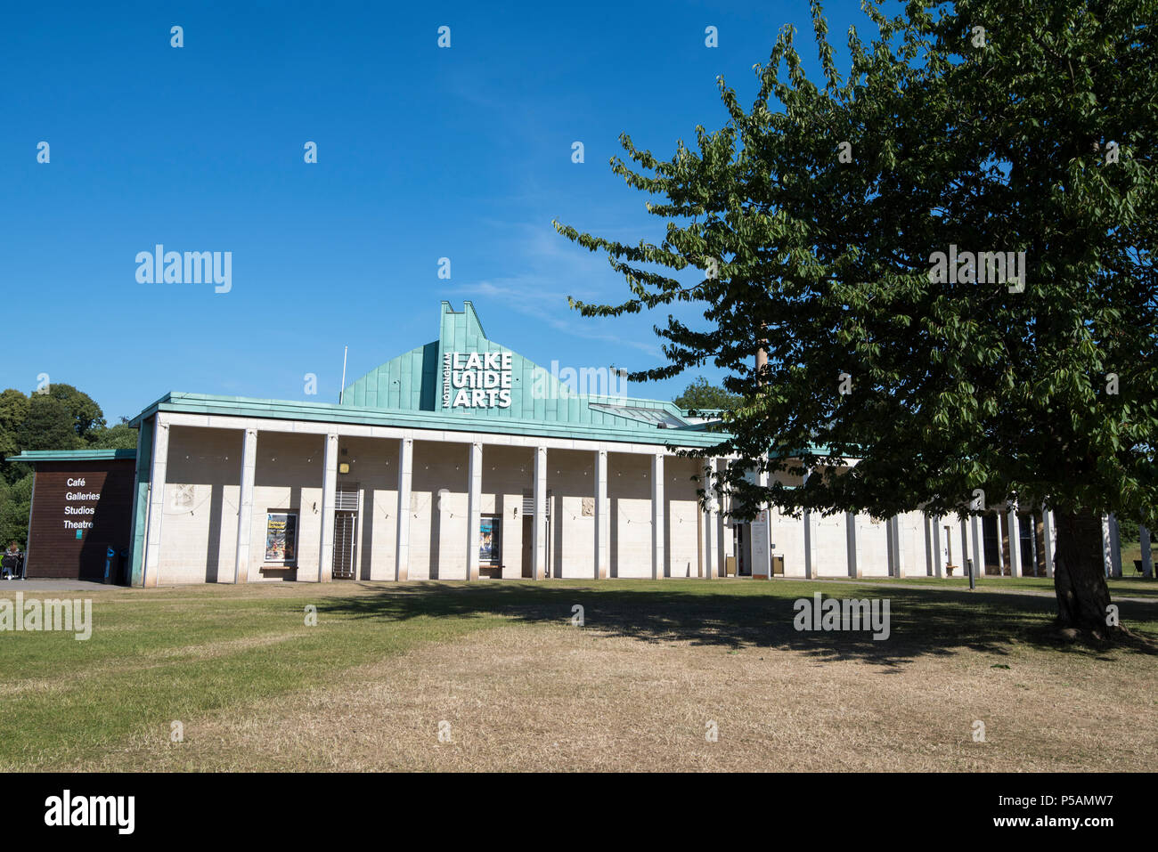 Lakeside Arts Centre at Highfields University Park in Nottingham ...