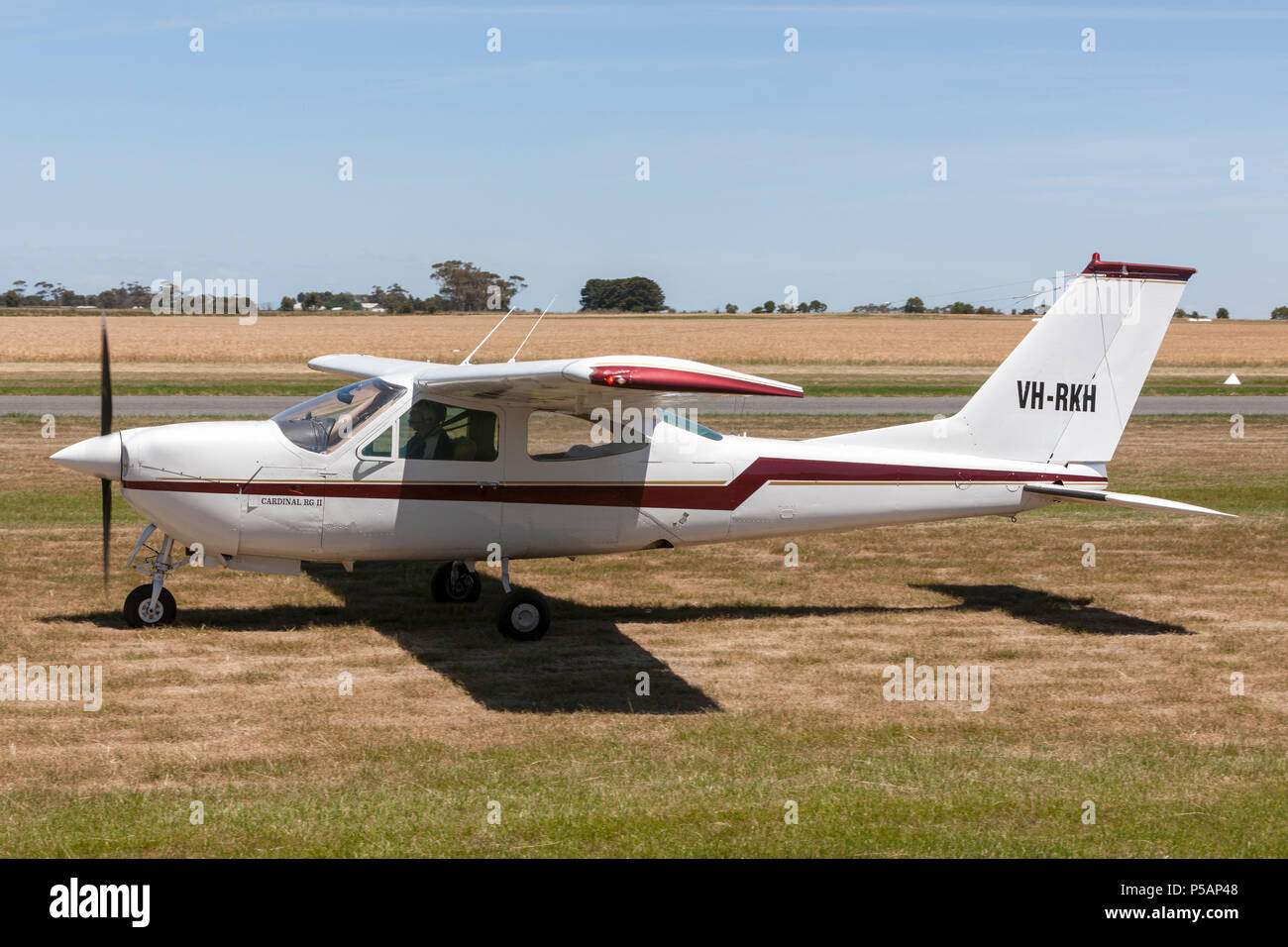 Cessna 177RG Cardinal single engine light aircraft VH-RKH Stock Photo ...