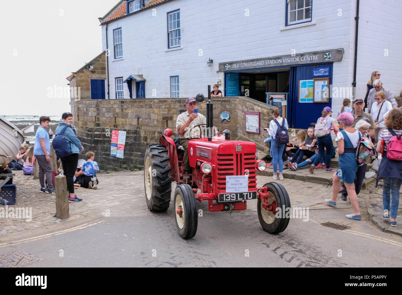 The Worlds longest annual vintage tractor run from Liverpool to Whitby ...