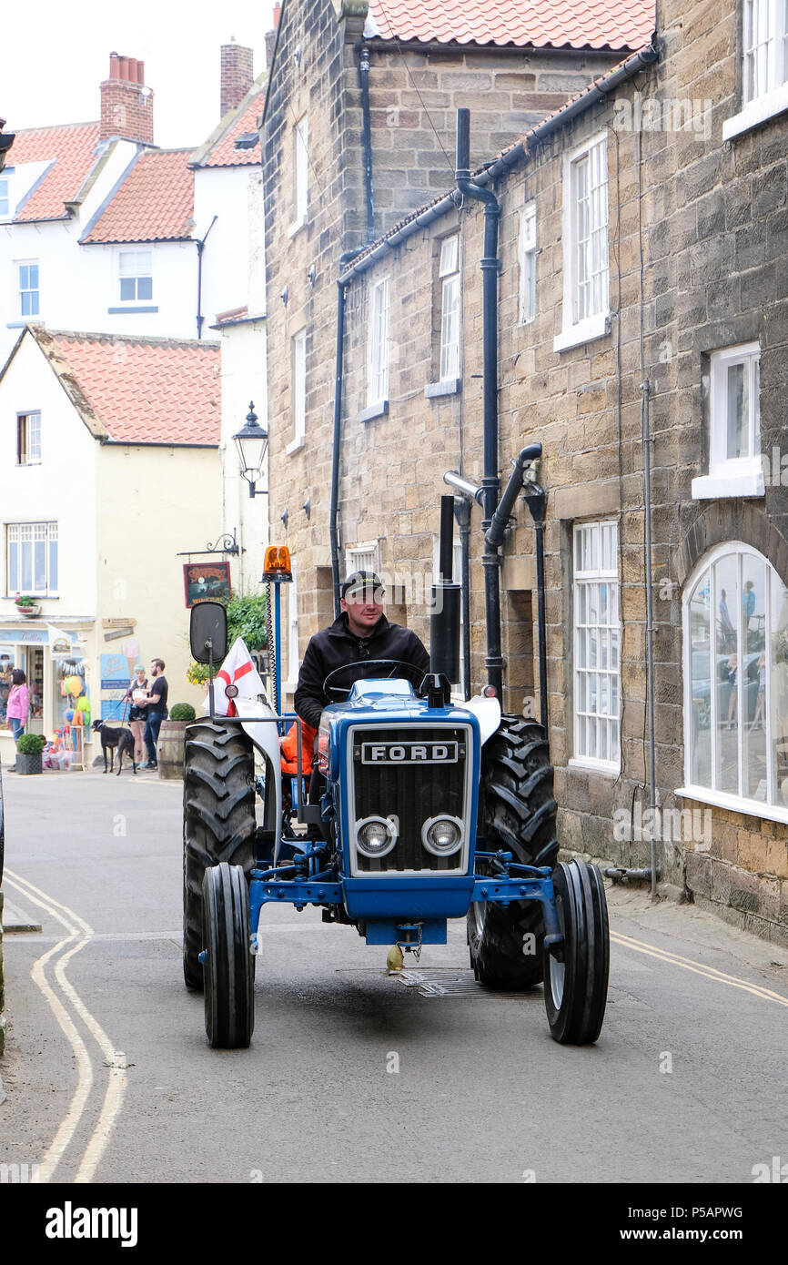 The Worlds longest annual vintage tractor run from Liverpool to Whitby ...