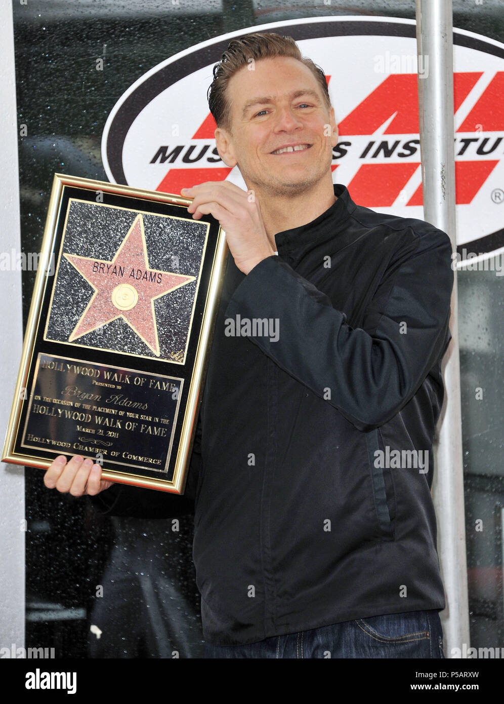 Bryan Adams Honored with a Star on the Hollywood Walk of Fame in Los ...