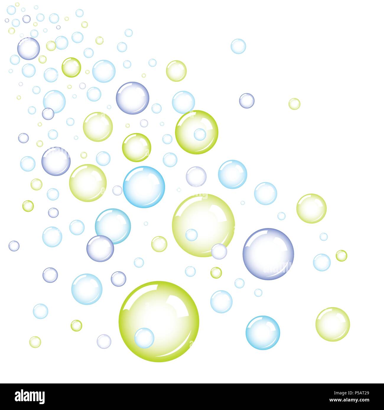 Grungy design element. Soap bubbles seamless pattern Stock Vector Image ...