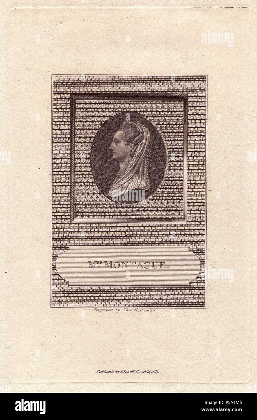 Mrs. Elizabeth Montagu (1718–1800) was a British social reformer ...