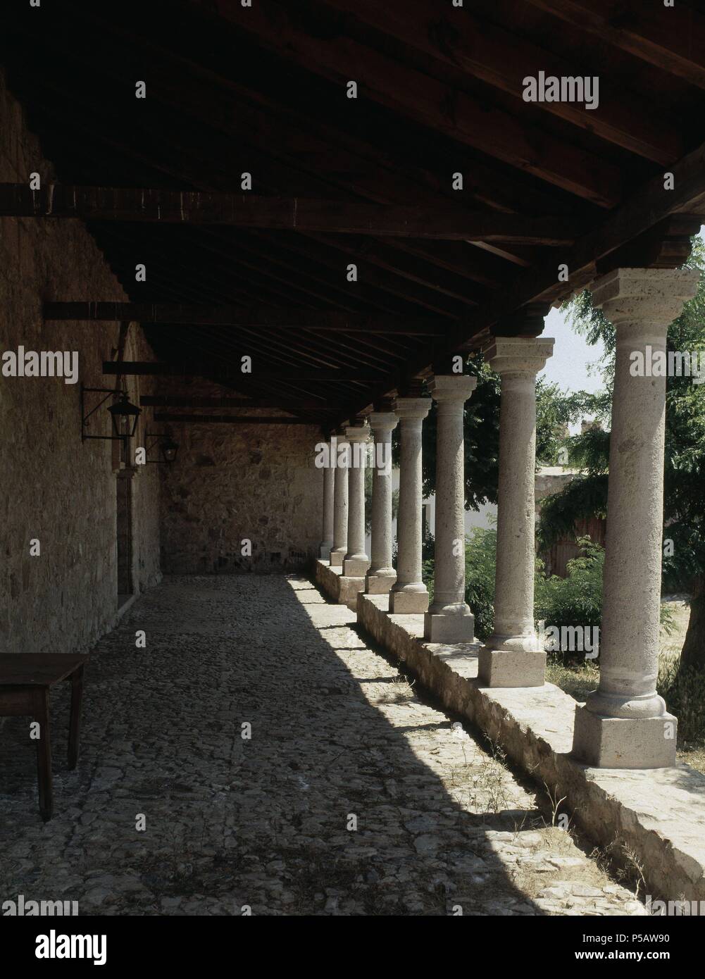 INTERIOR DEL ATRIO DE LA ERMITA DE ALARCOS - SIGLO XIII. Location ...