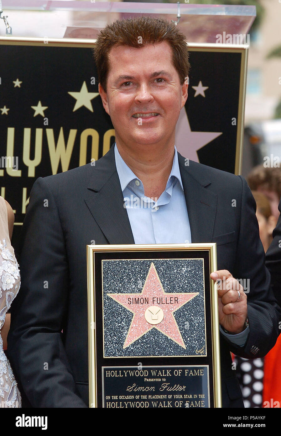 Simon fuller 007 event in hollywood life california hi-res stock ...