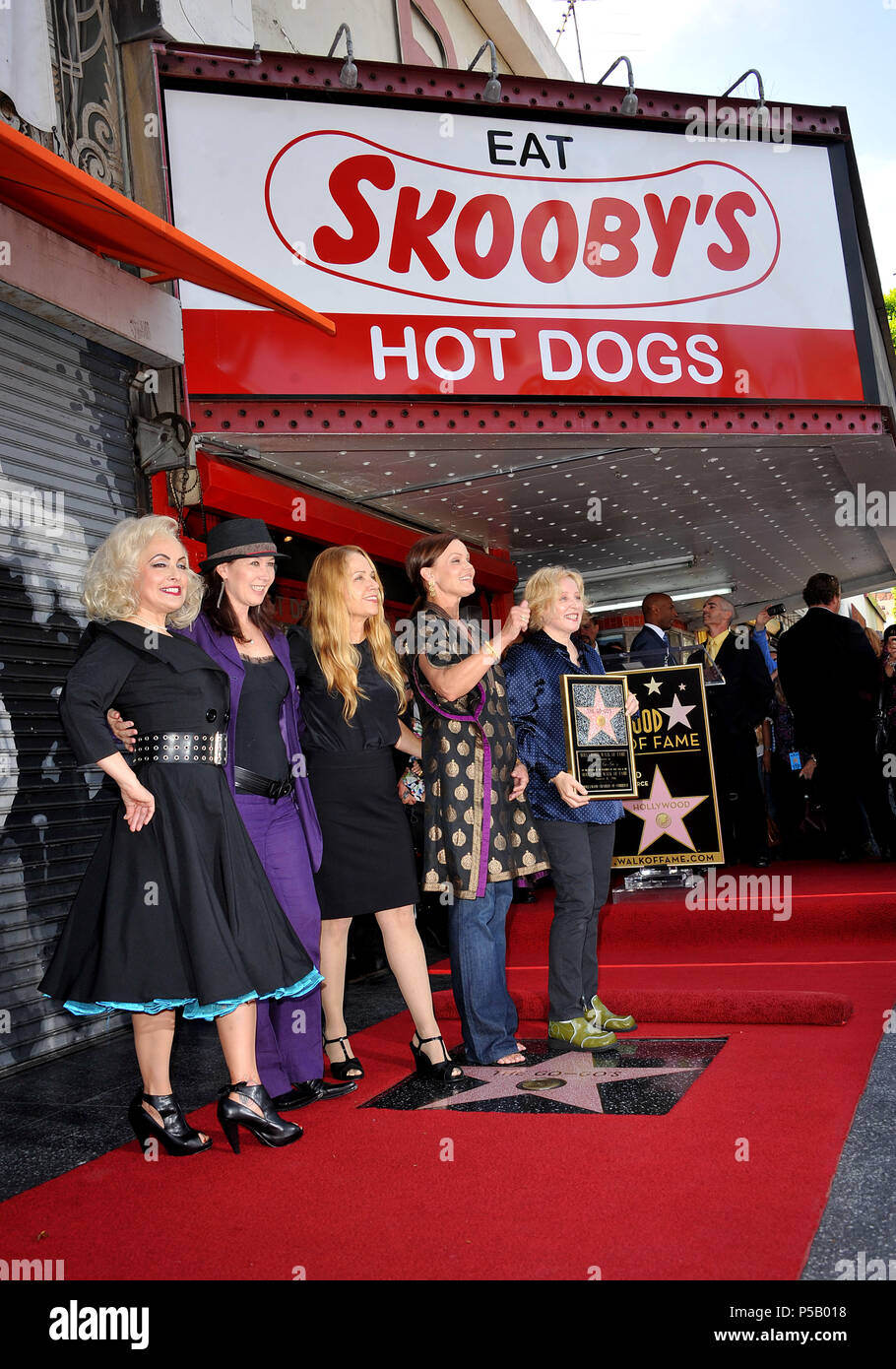 The Go-Go's Iconic Female Rockers honored with a Star on the Hollywood ...