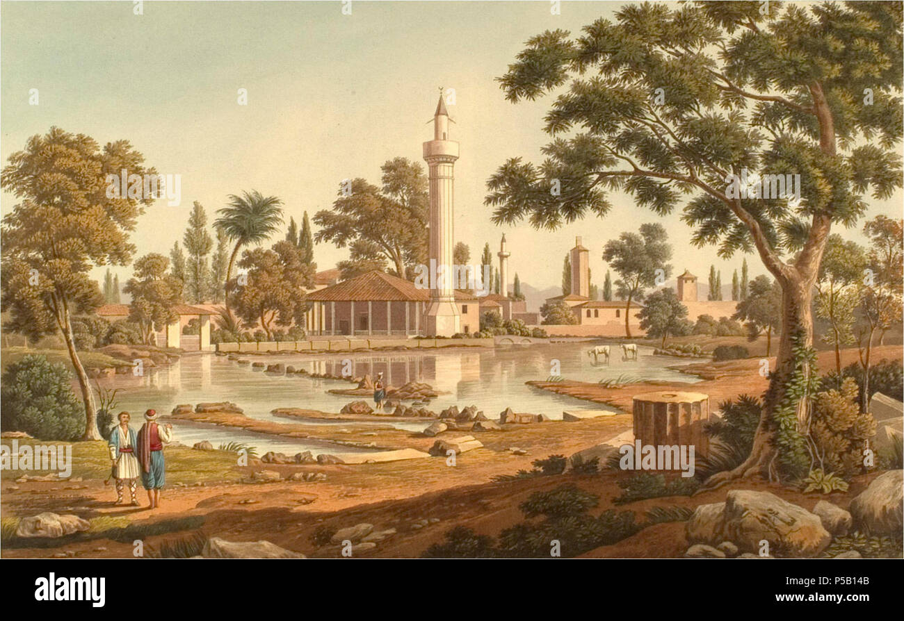 N/A. The Hyperian Fountain at Pherae . 1821. Edward Dodwell (1767–1832 ...