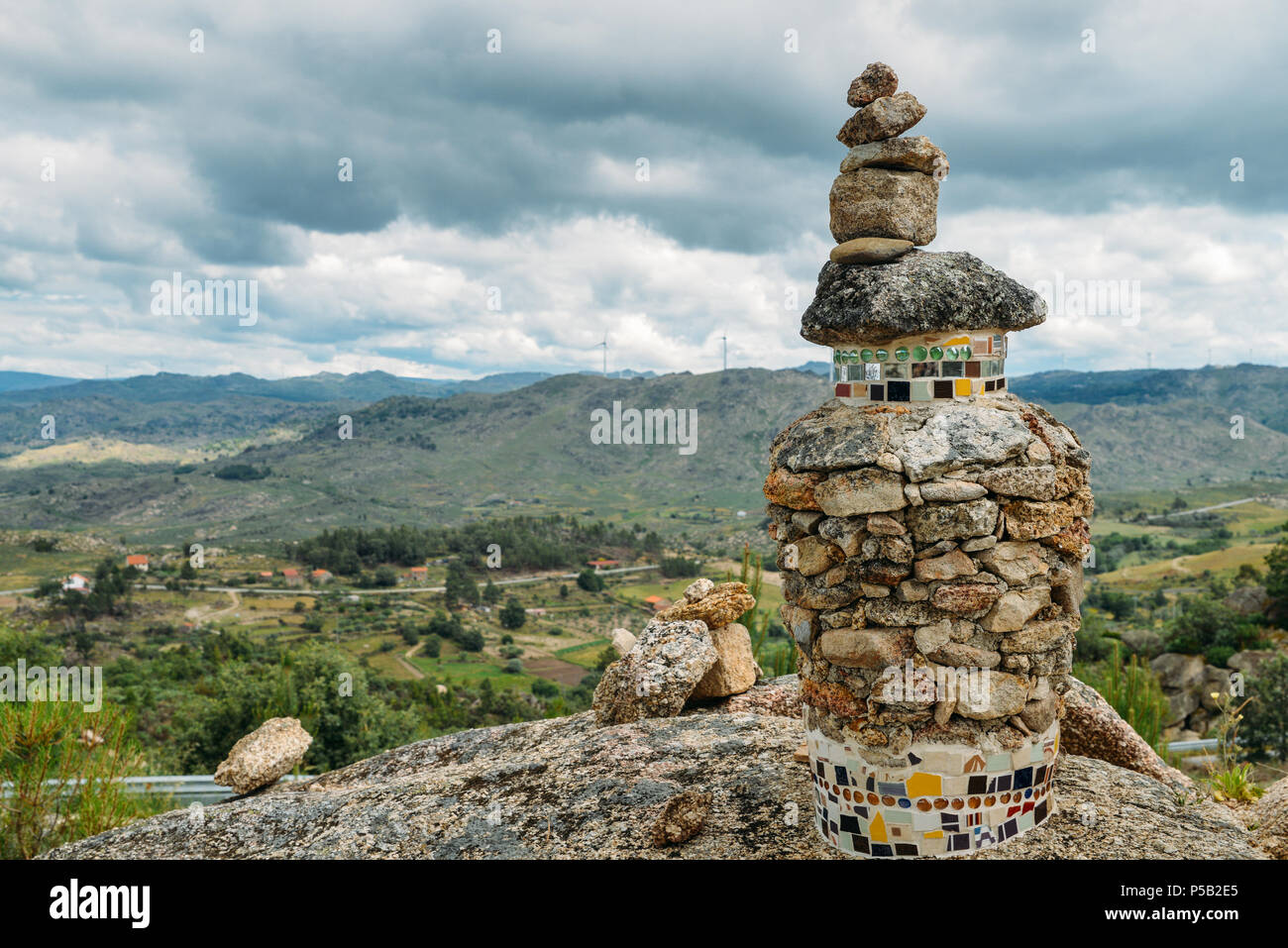 Cairn trail marker hi-res stock photography and images - Alamy