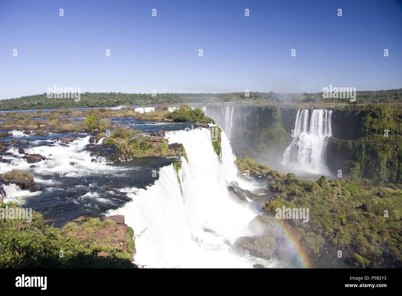 Cataratas de Iguzu, patrimonio de la humanidad Stock Photo - Alamy