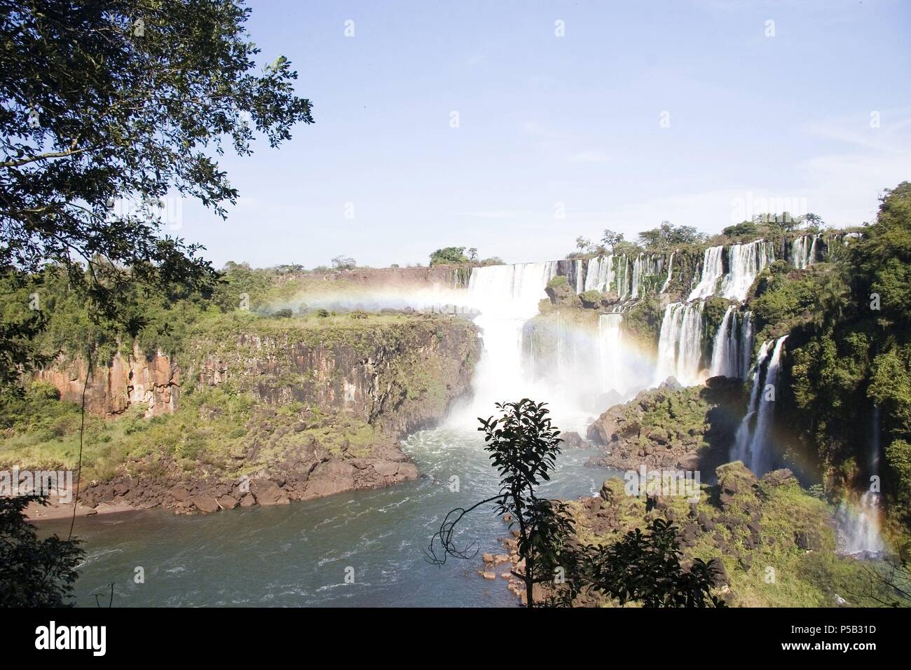 Cataratas de Iguzu, patrimonio de la humanidad Stock Photo - Alamy