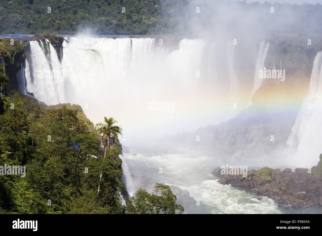 Cataratas de Iguzu, patrimonio de la humanidad Stock Photo - Alamy