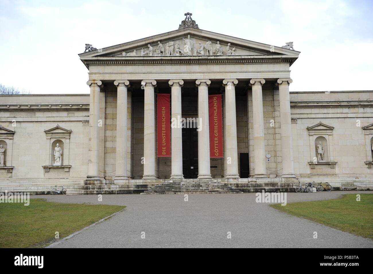 Germany. Munich. Glyptothek. Built by architect Leo Von Klenze (1784 ...