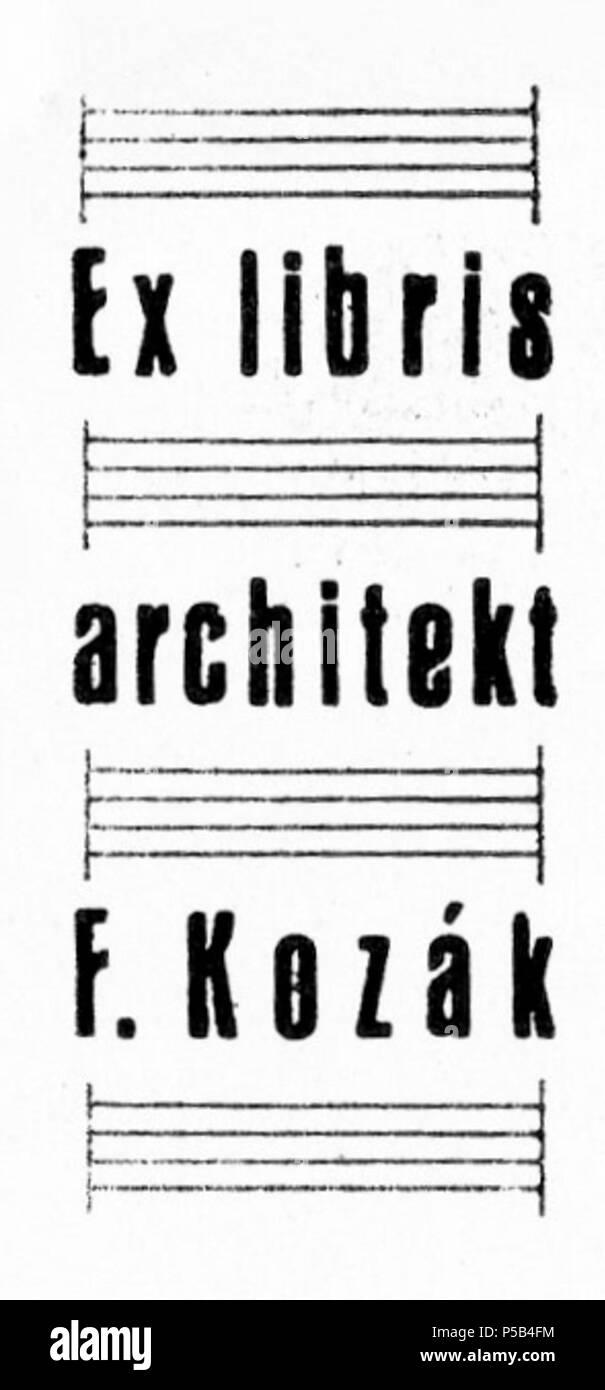 Ex libris bookplate Cut Out Stock Images & Pictures - Alamy