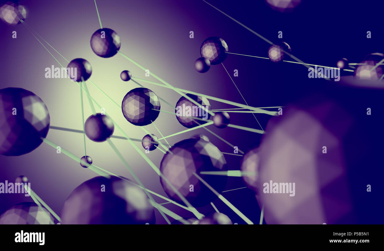 Abstract background of internet and technology Stock Photo - Alamy