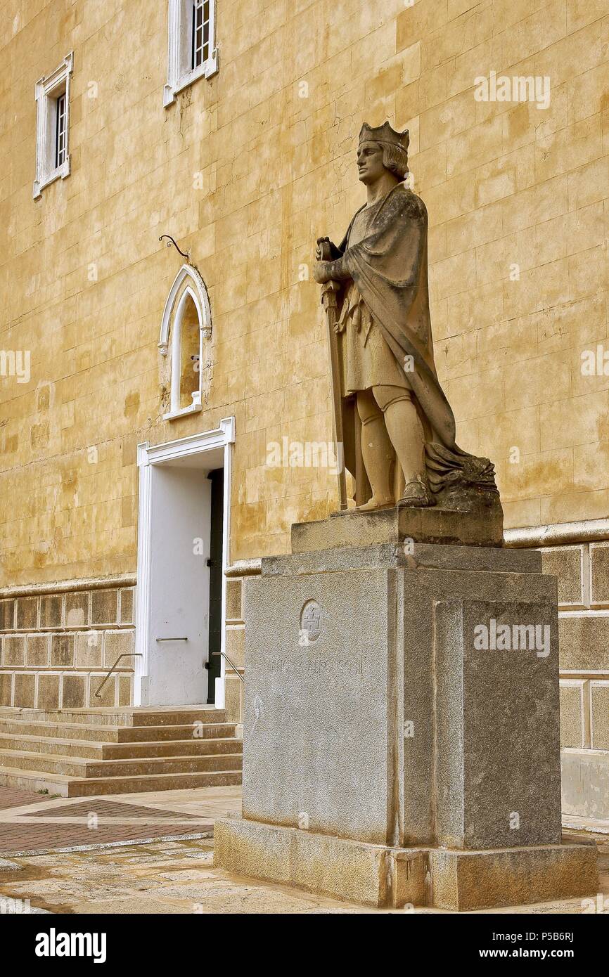 Monumento a Alfonso III. Maó. Menorca.Baleares.España Stock Photo - Alamy