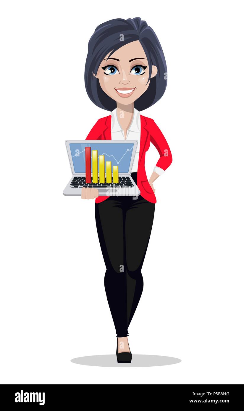 Business woman, manager, banker. Beautiful female banker in business ...