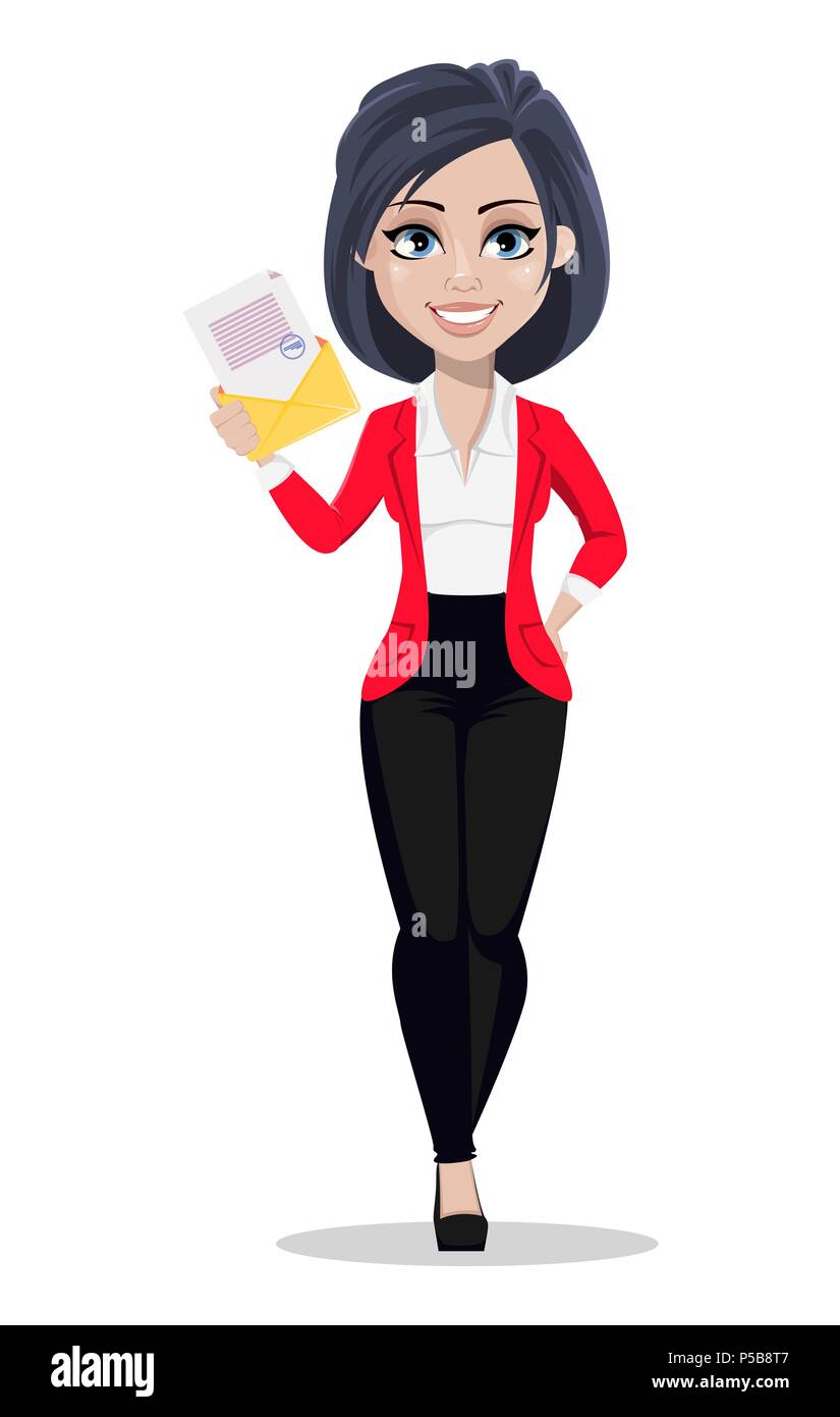 Business woman, manager, banker. Beautiful female banker in business ...