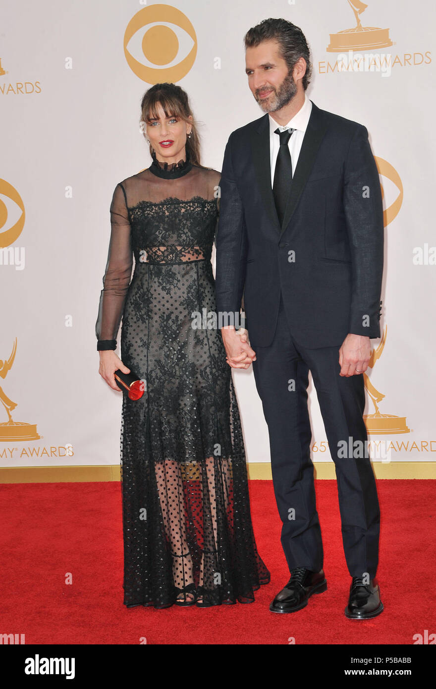 Amanda peet and david benioff hi-res stock photography and images - Alamy