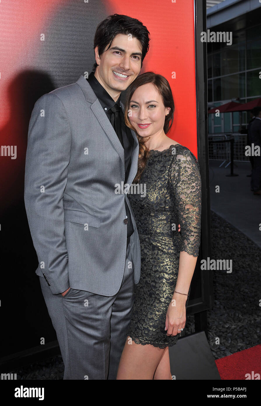 Brandon routh and courtney ford hi-res stock photography and images - Alamy