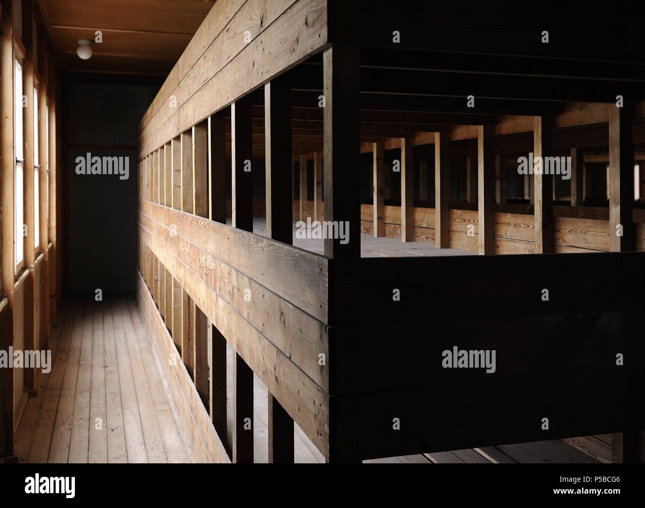 Dachau Concentration Camp. Nazi camp of prisoners opened in 1933 ...