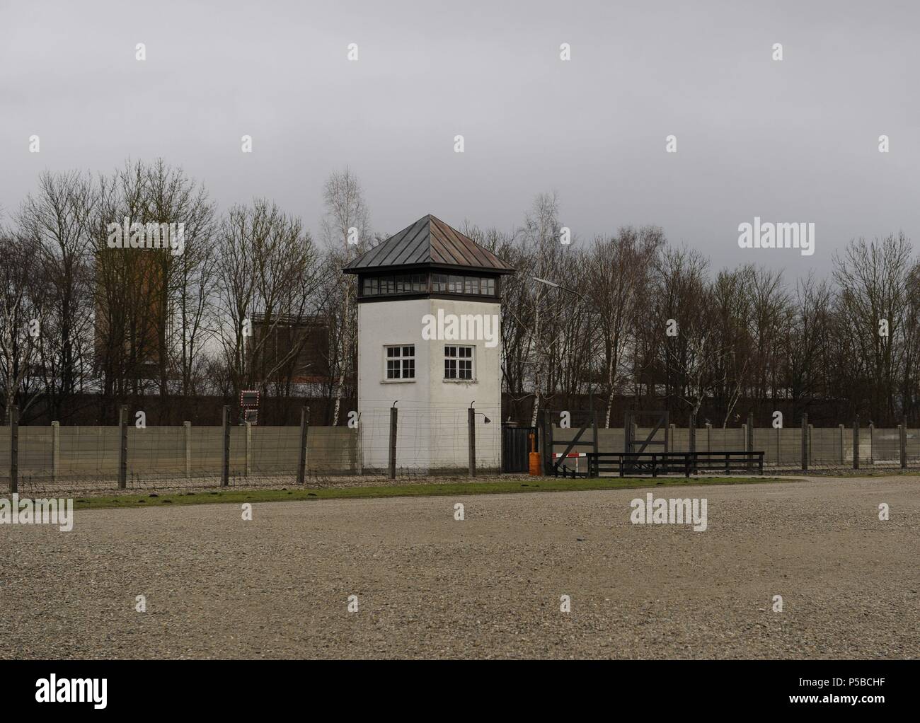 The first of the nazi concentration camps opened in germany hi-res ...