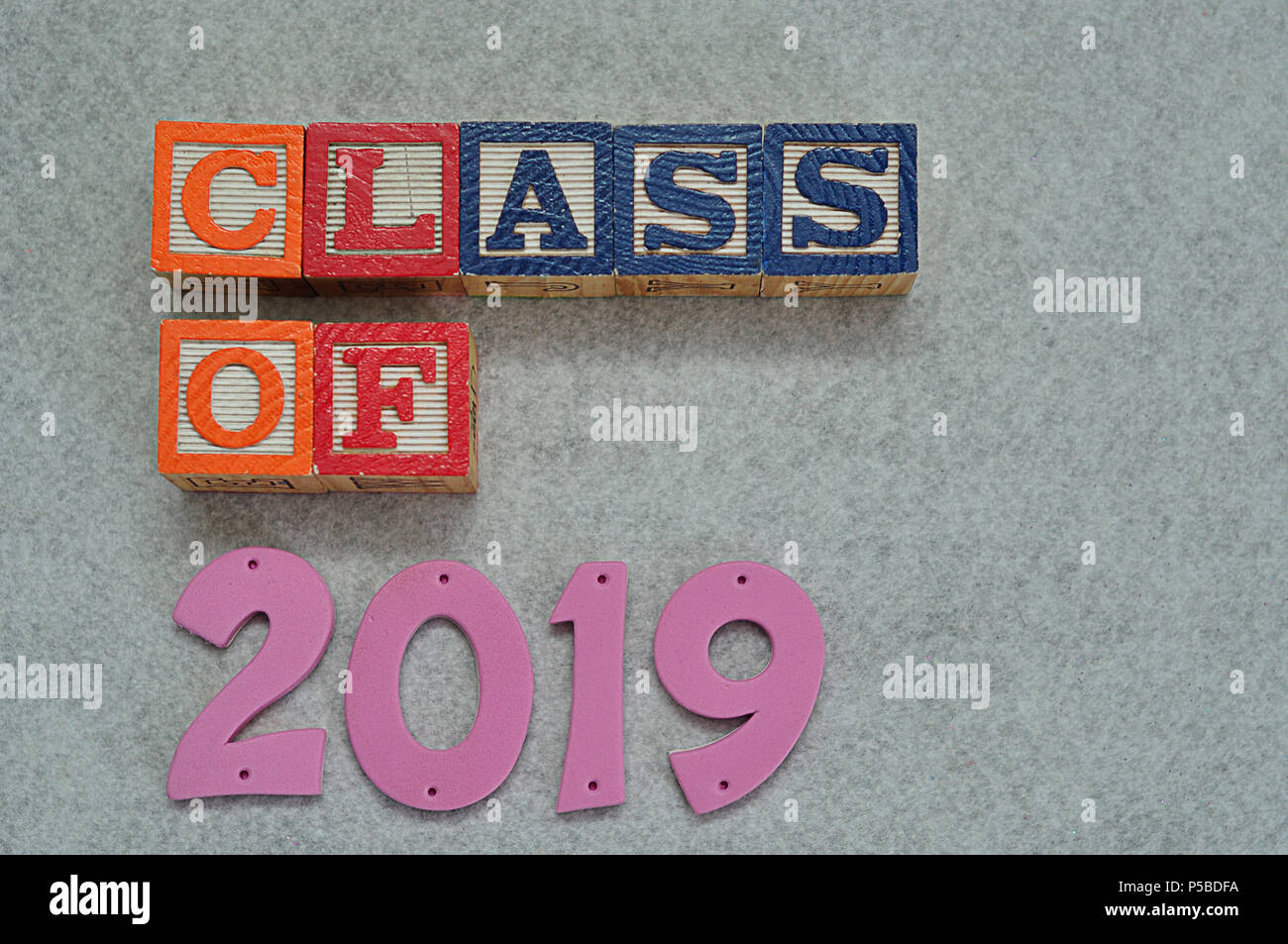 Class of 2019 Stock Photo - Alamy