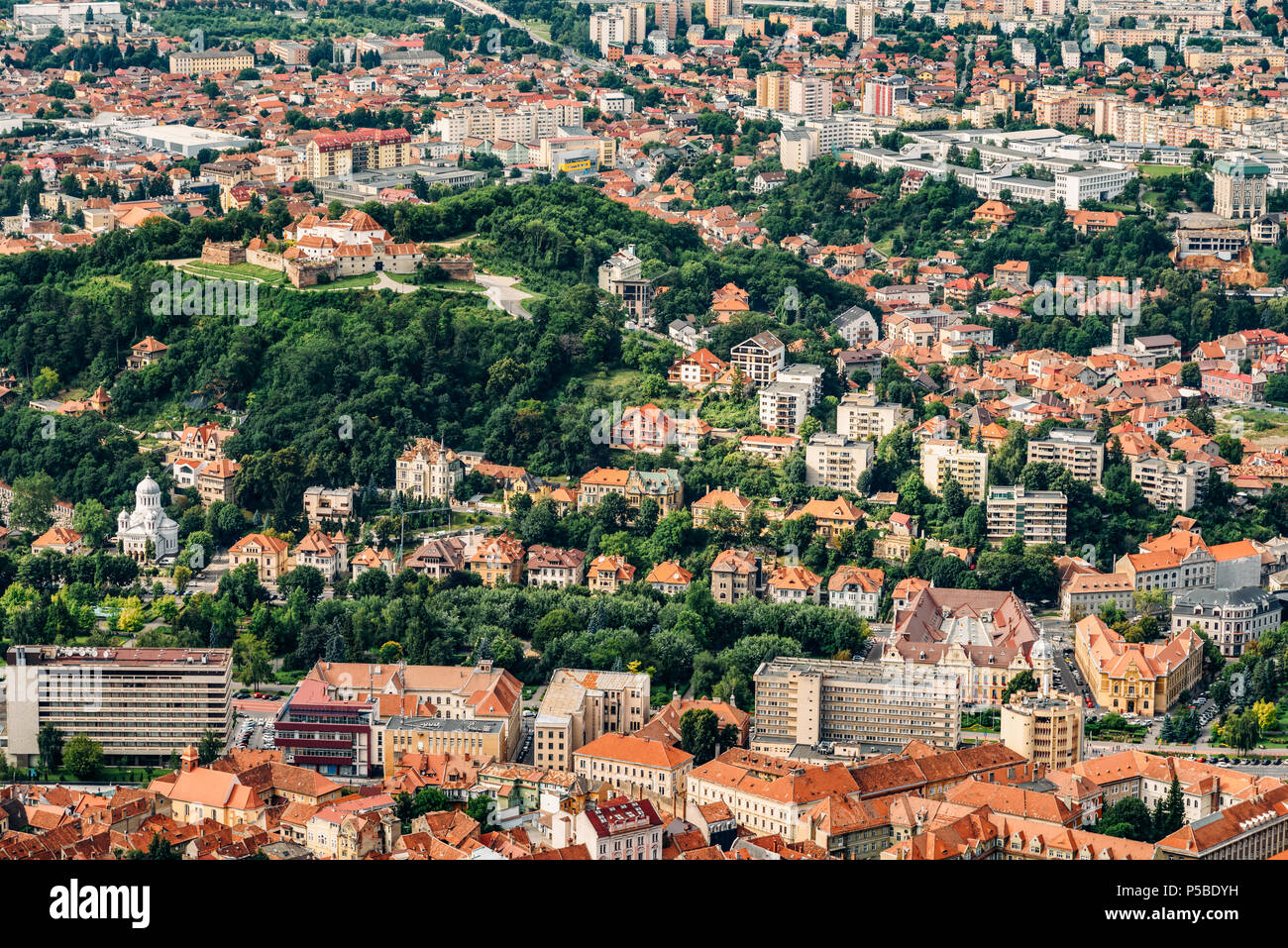 Aerial drone beautiful ancient gothic hi-res stock photography and ...
