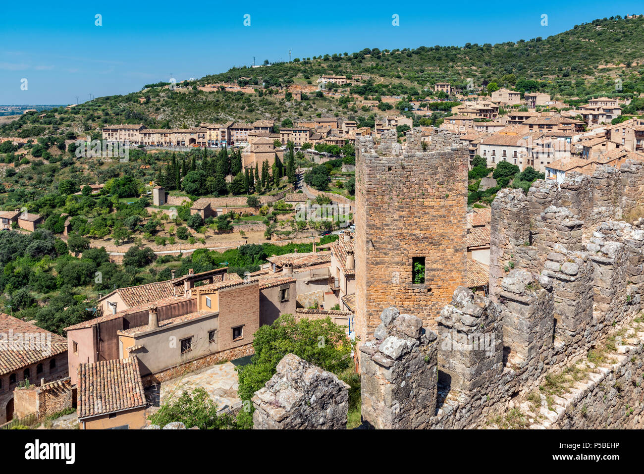 Alquezar, Aragon, Spain Stock Photo - Alamy