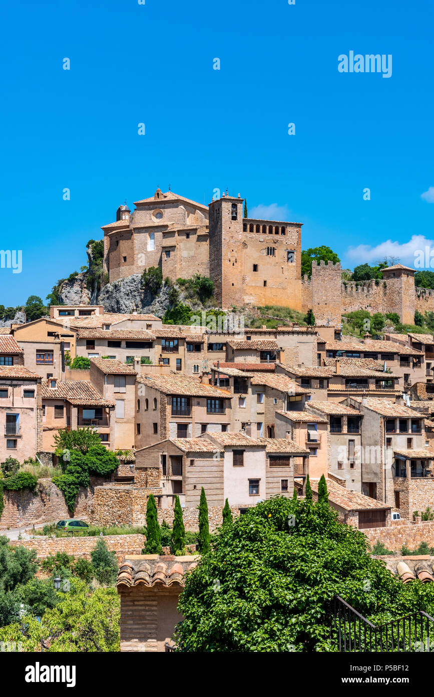 Alquezar, Aragon, Spain Stock Photo - Alamy