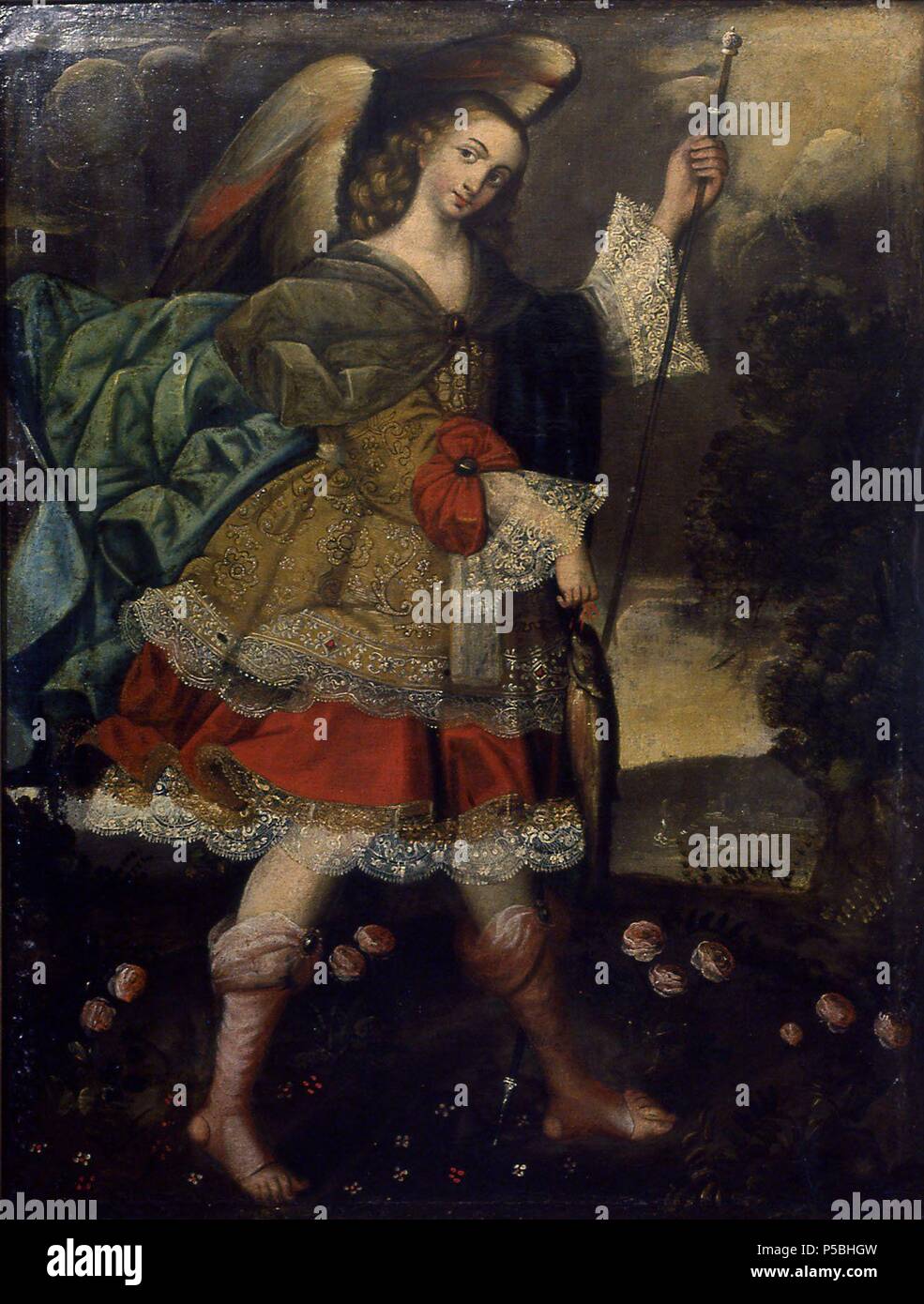 'Saint Raphael the Archangel', 1601-1700, Oil on canvas, 122 x 93 cm ...