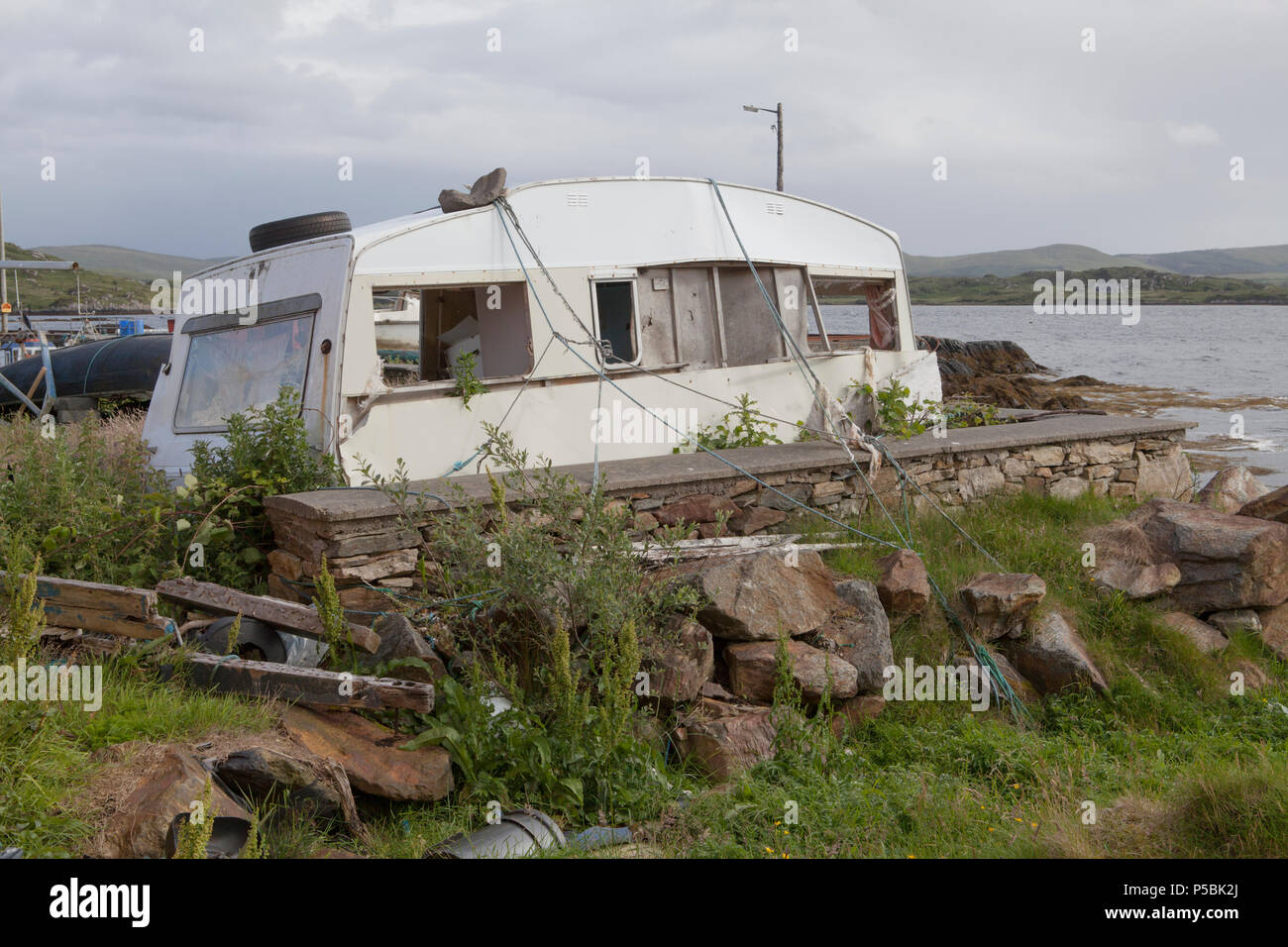 Small funny caravan hi-res stock photography and images - Alamy