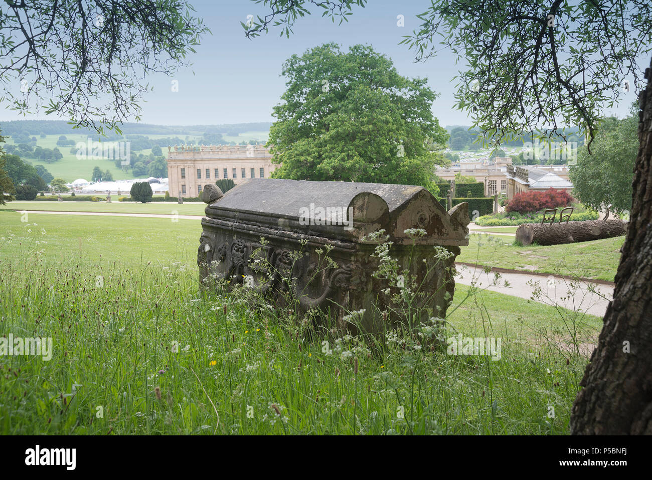 Chatsworth trees hi-res stock photography and images - Alamy