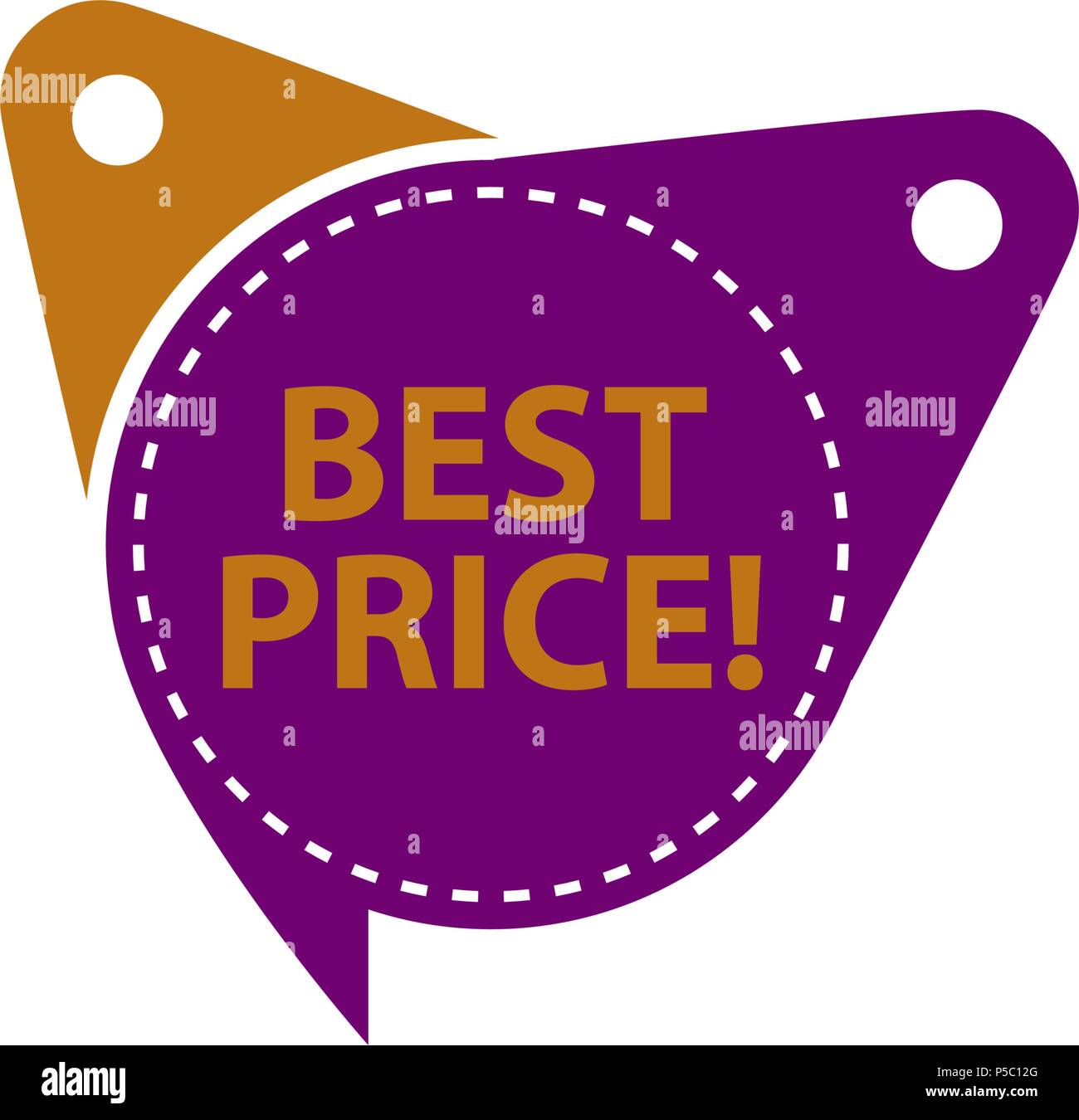 Best Price Tag Template Isolated Stock Vector Image & Art - Alamy