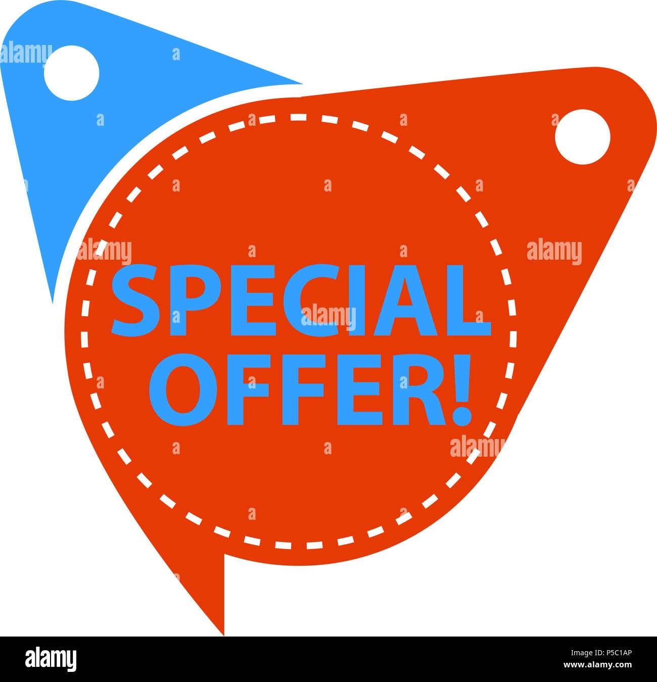 Special Offer Tag Template Isolated Stock Vector Image & Art - Alamy