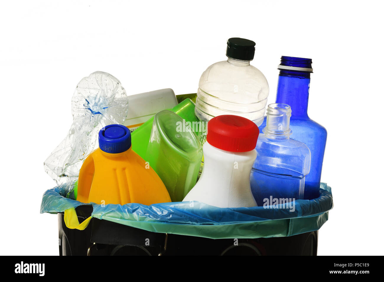 Recycled plastic bottles items hi-res stock photography and images - Alamy