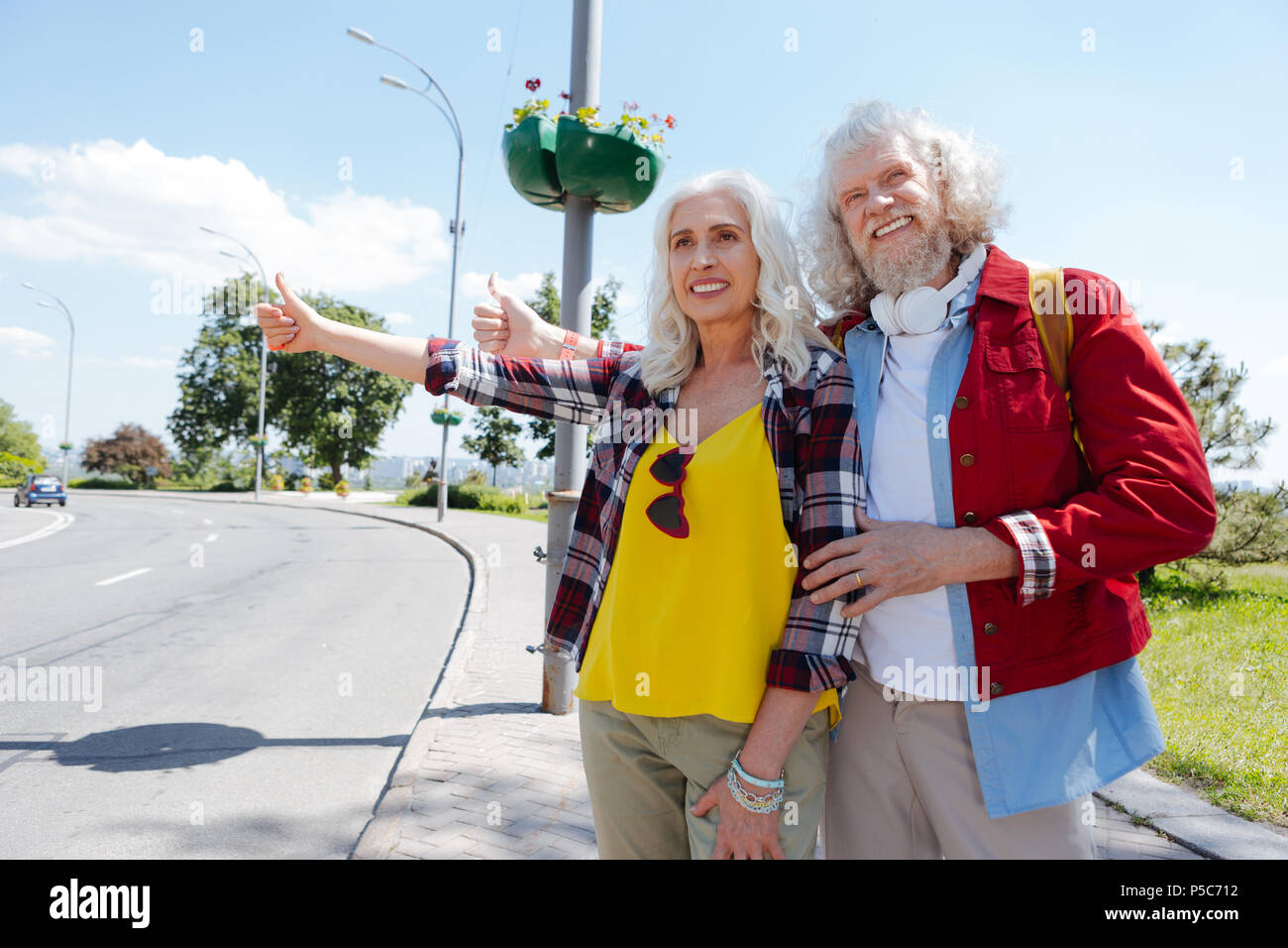 Hitchhiking Child High Resolution Stock Photography and Images - Alamy
